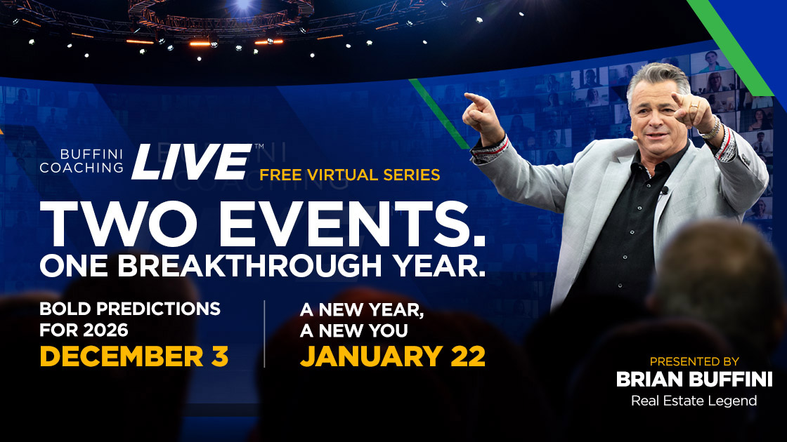 Buffini Coaching LIVE - Live from Vegas: The Biggest Real Estate Event ...