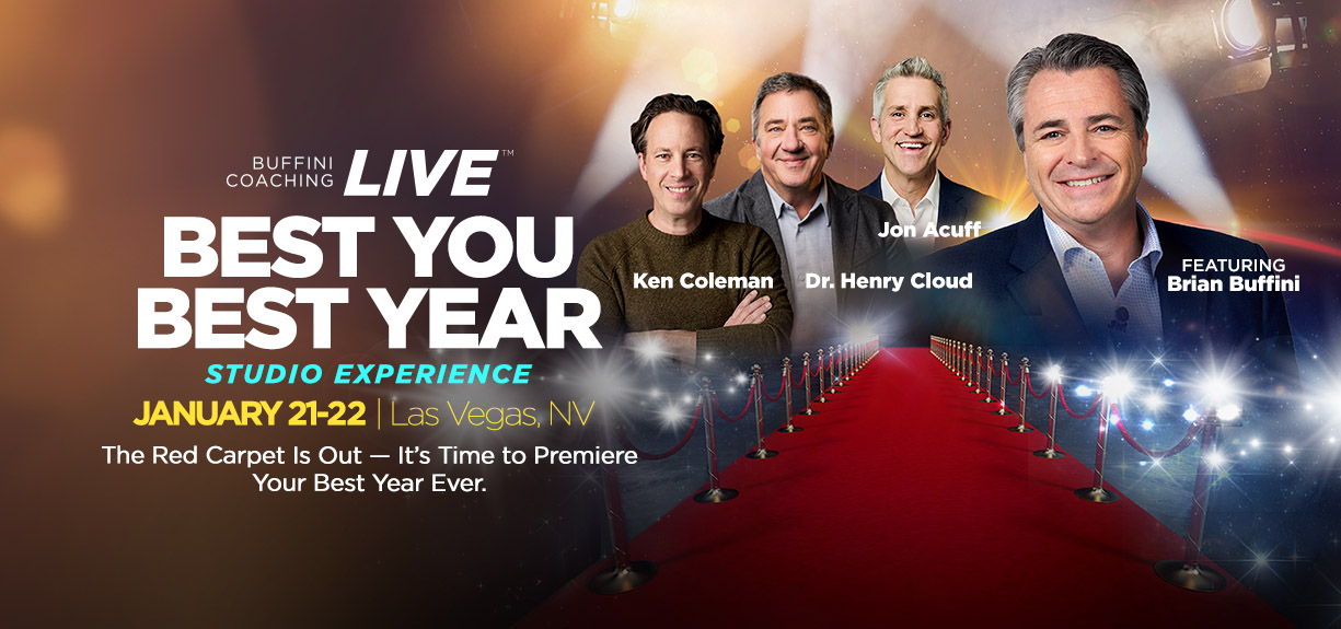 Buffini Coaching LIVE: January Studio Experience