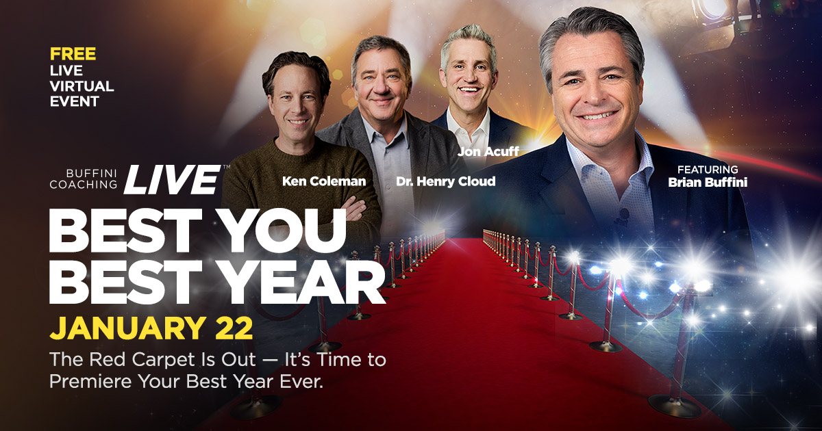 Buffini Coaching LIVE : Best You, Best Year